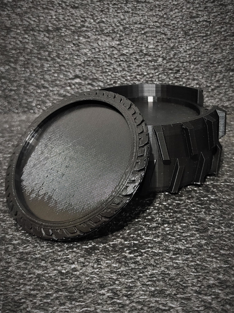 Vehicle Make Drink Coaster Set 3D Printed Model – ManCrafted